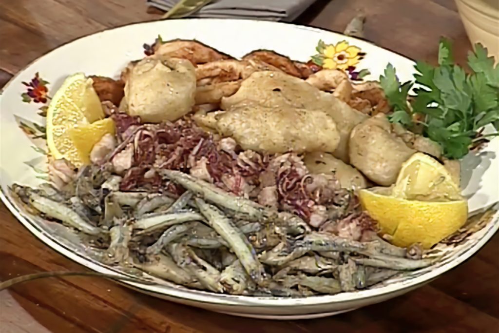 Buñuelos de anchoas y calamaretis fritos - El Gourmet