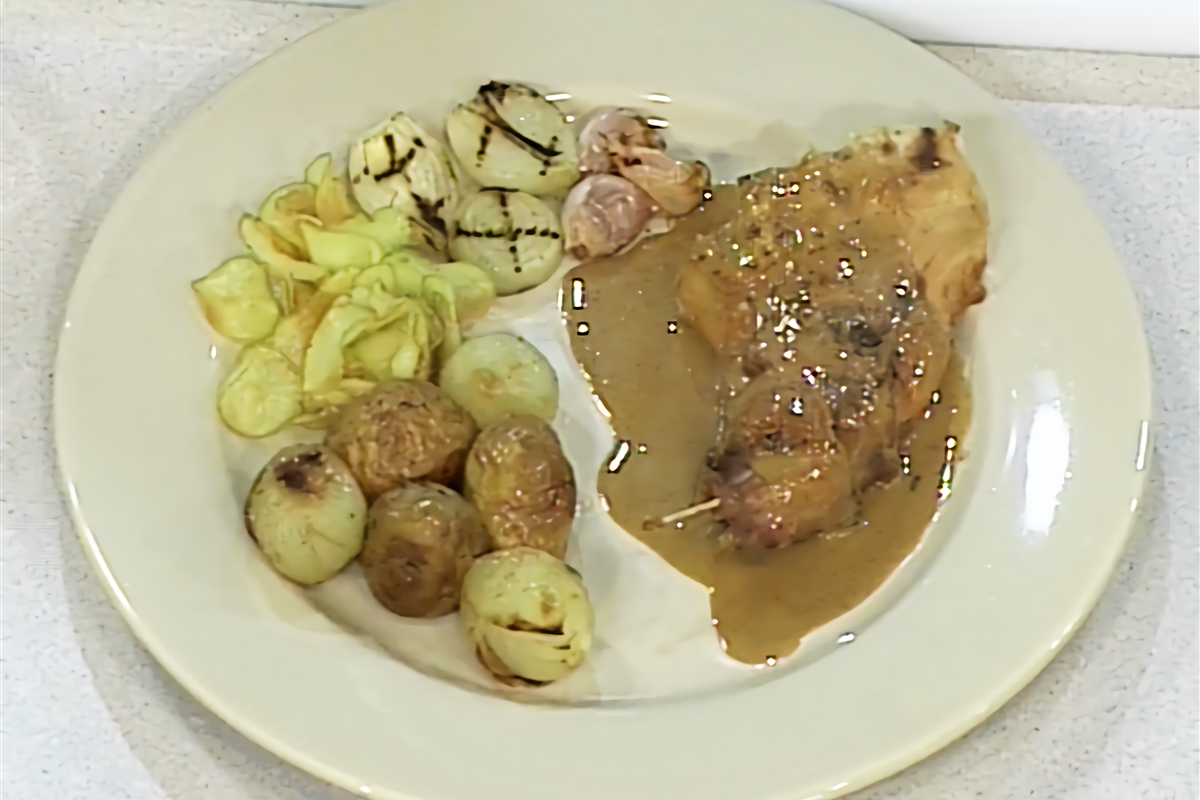 Conejo entero a la dijonnaise - El Gourmet