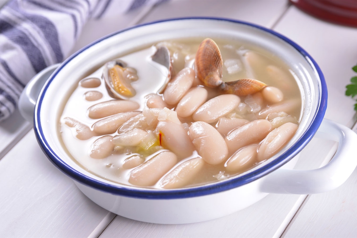 Fabes con Almejas - El Gourmet