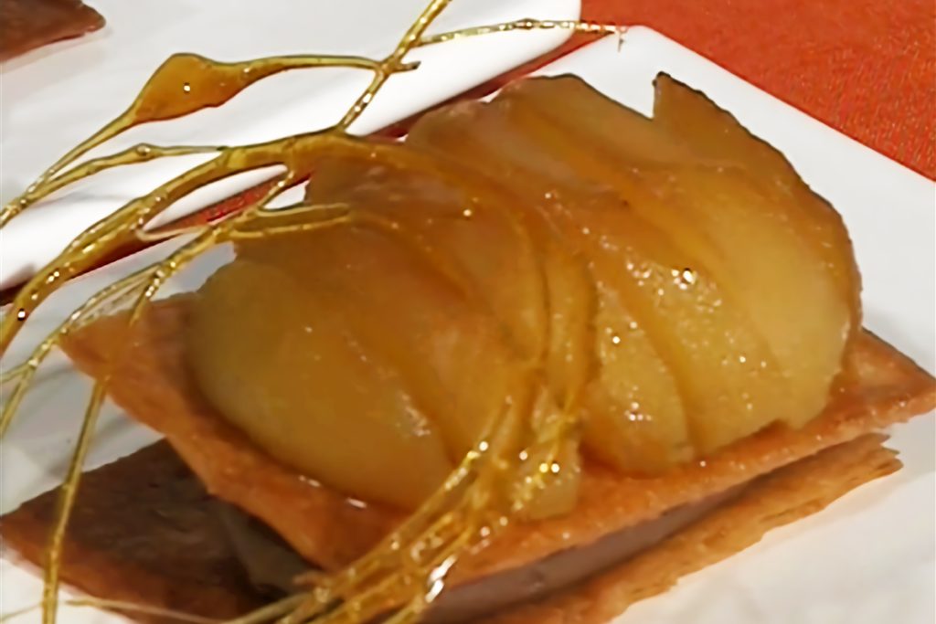 Tatin de peras con masa philo - El Gourmet