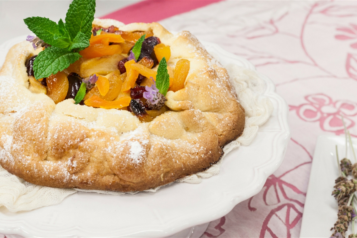 Crepas de Durazno, Manzana y Arándanos - El Gourmet