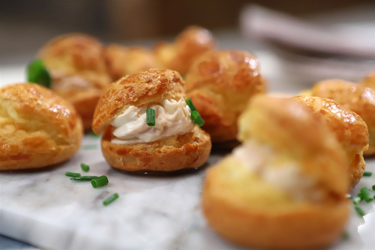 Canapés de Masa Bomba - El Gourmet