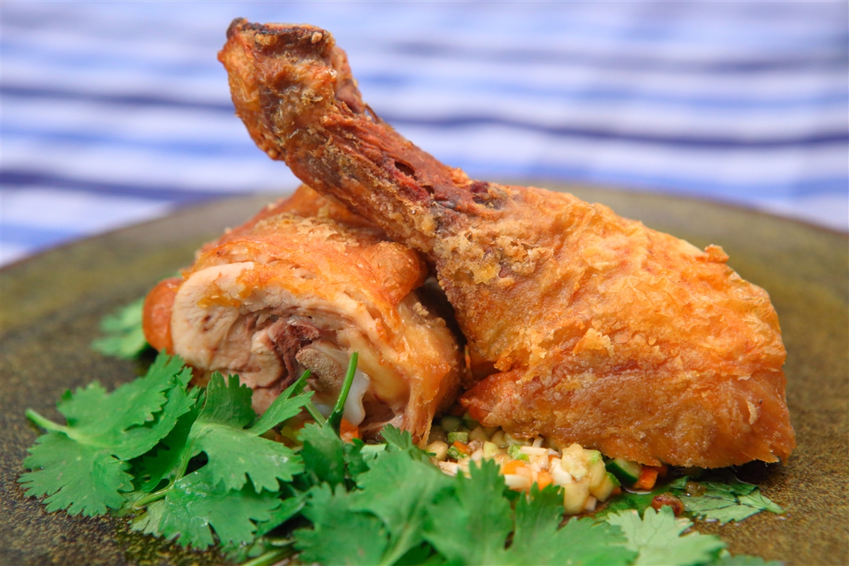 Muslo de pollo crocante - El Gourmet