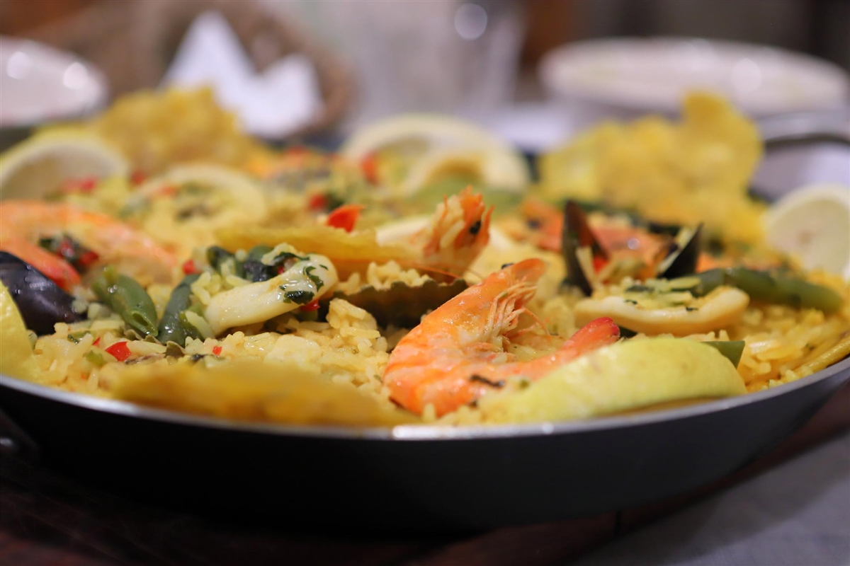Paella de Mariscos Estilo Criollo - El Gourmet