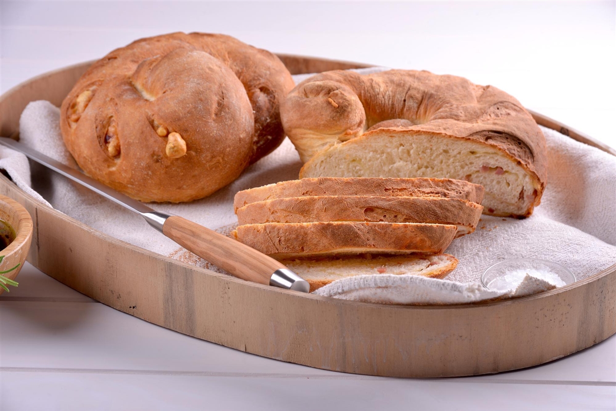 Pan de Beicon y Queso - El Gourmet
