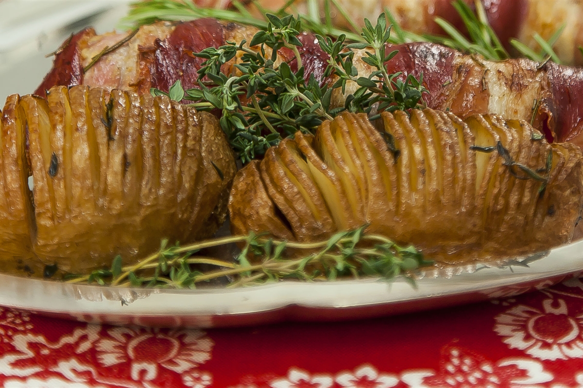 Papas Hasselback - El Gourmet