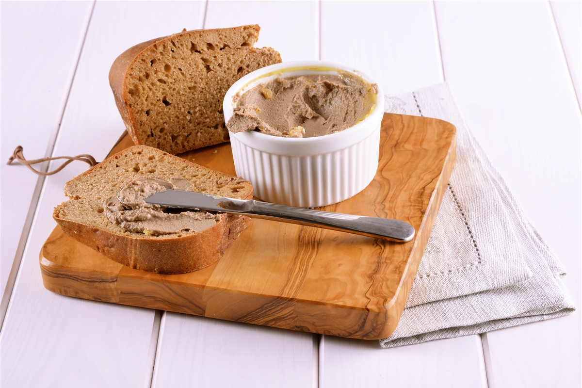 Paté de hi­gado al brandy - El Gourmet