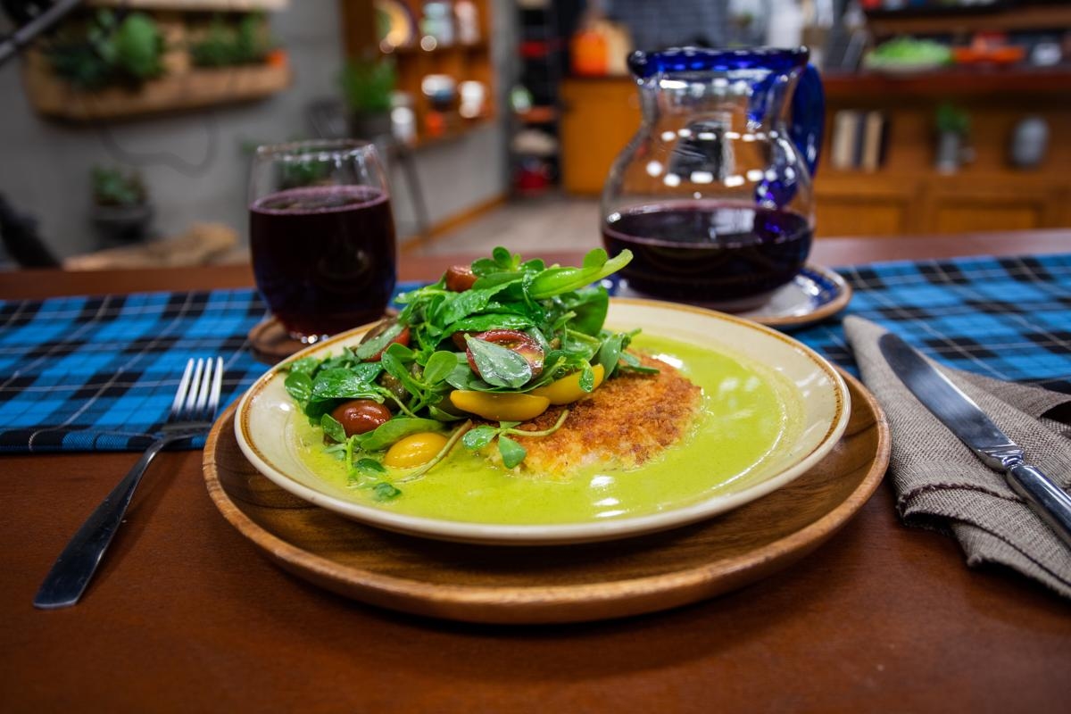 Pescado en Crema de Cilantro - El Gourmet