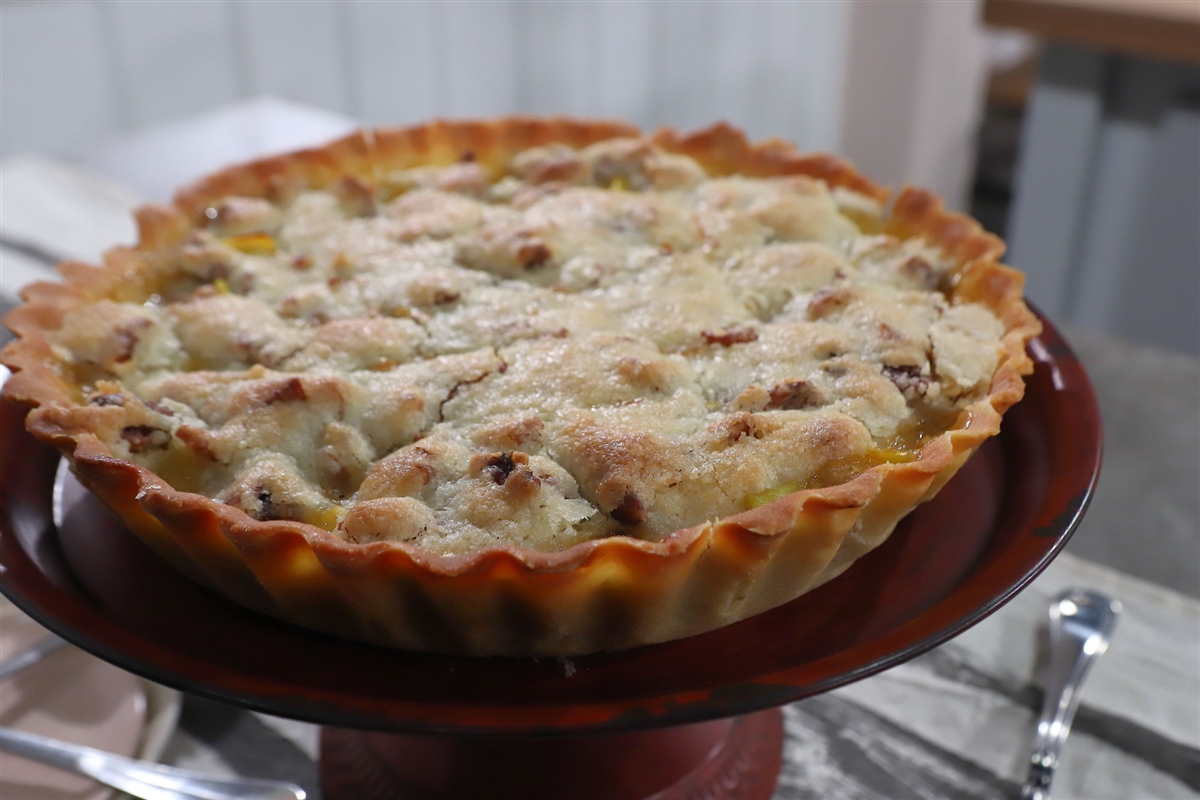 Pie de Mango con Crumble - El Gourmet