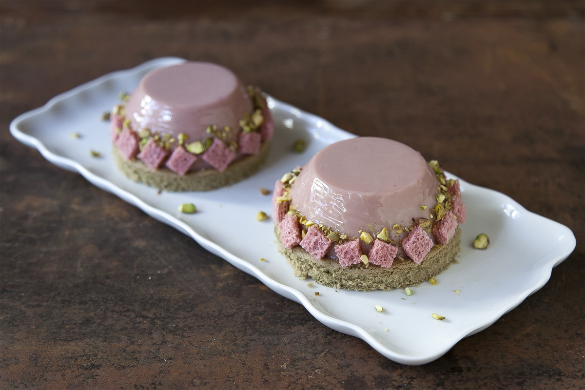 Pink mini cakes - El Gourmet