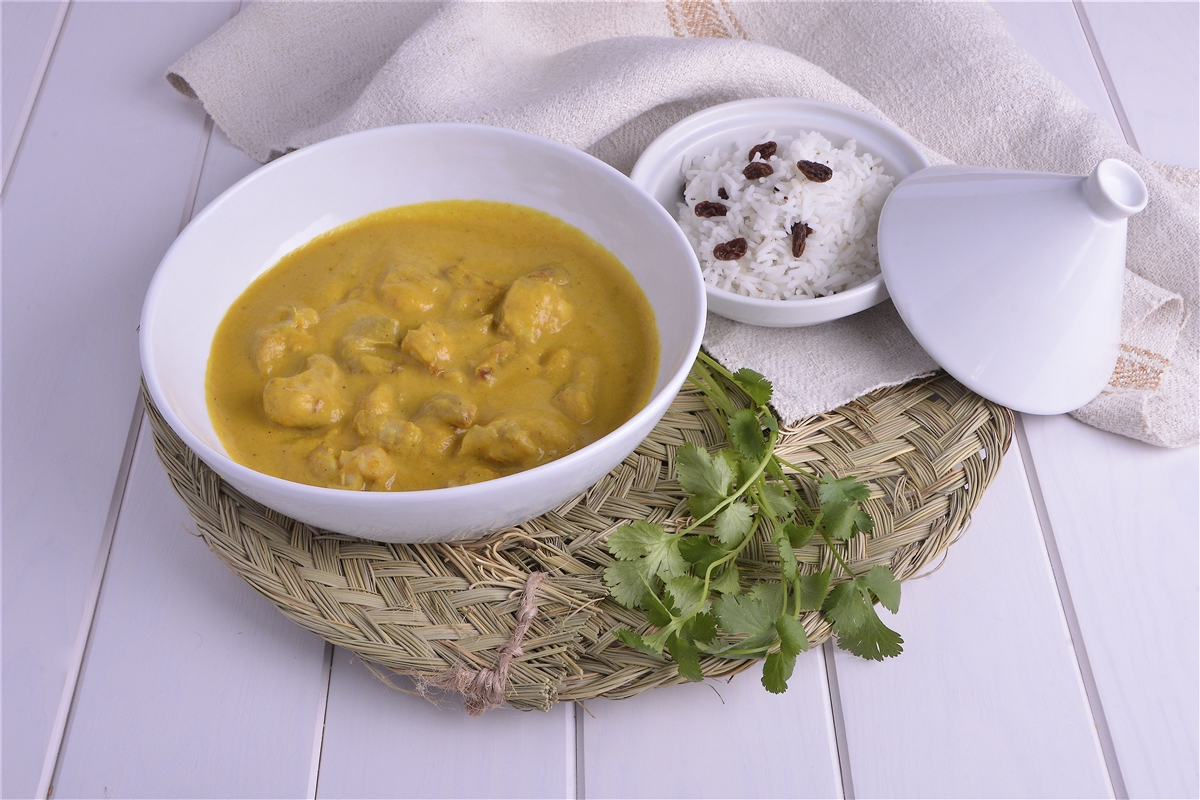 Pollo al curry - El Gourmet