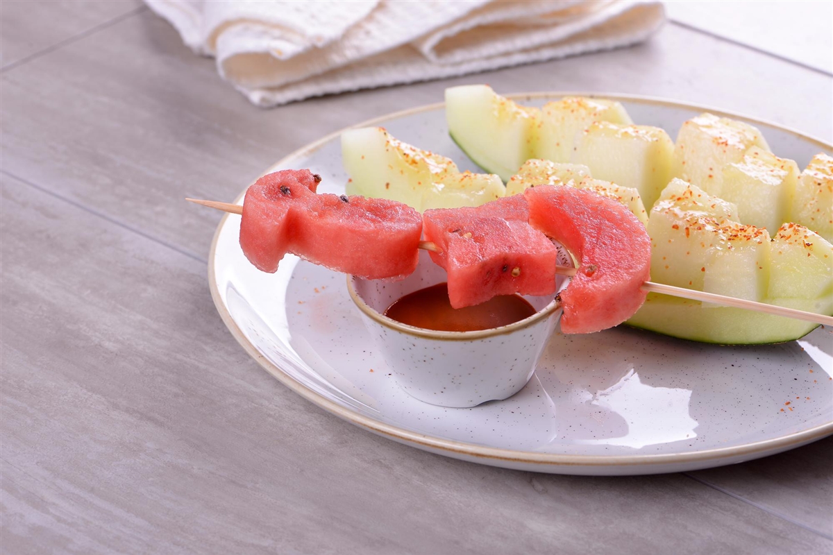 Postre de Sandía y Melón - El Gourmet