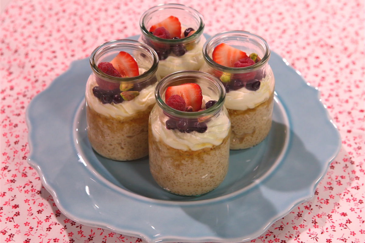 Postre de Quinoa en Frasco - El Gourmet