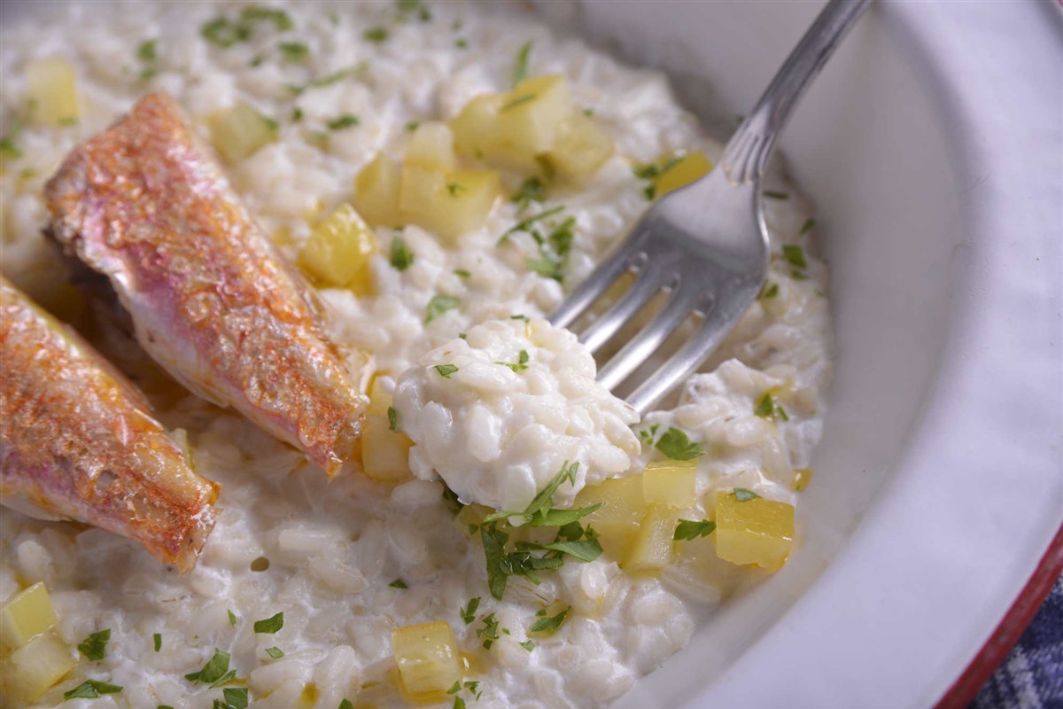 Risotto de ricotta y limón - El Gourmet