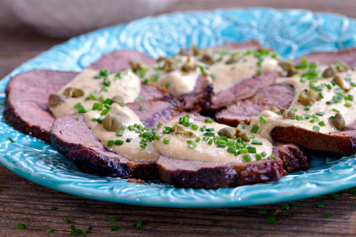 Roast beef con Salsa Vitello Tonatto - El Gourmet