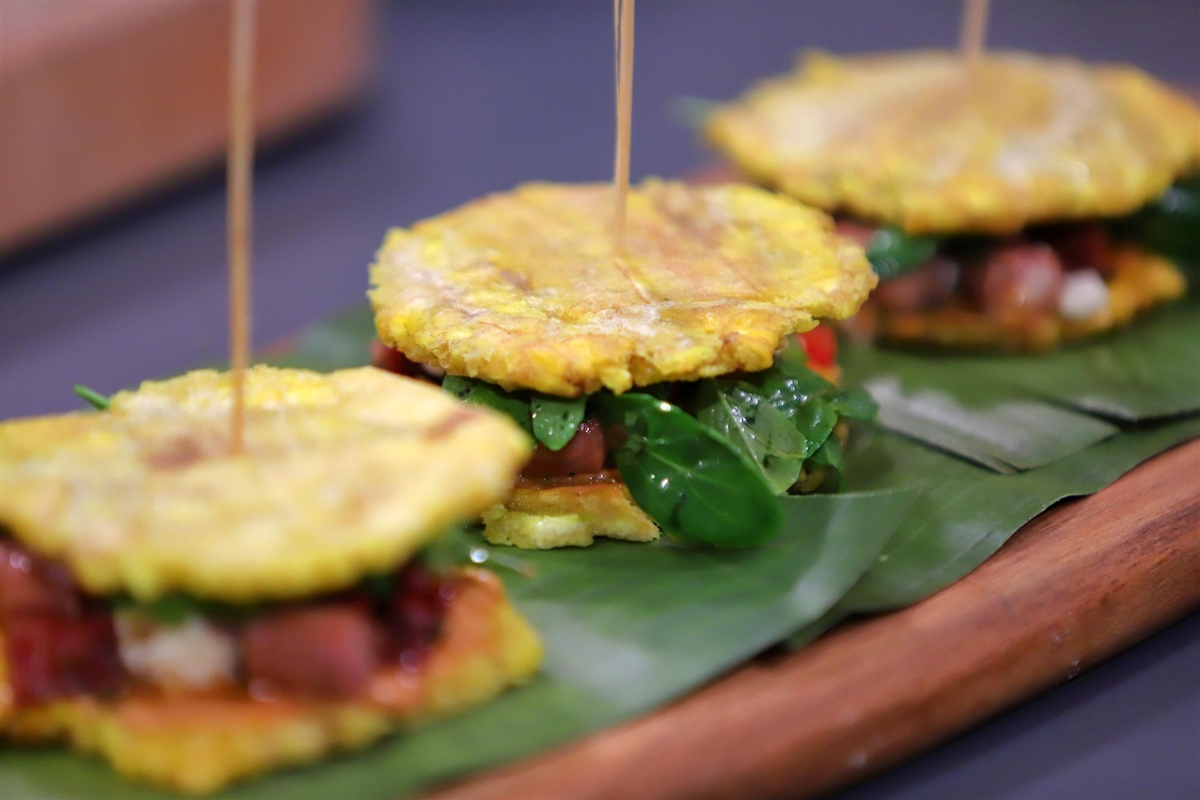 Sándwiches de Tostones - El Gourmet