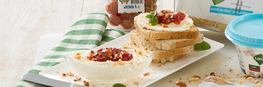 Snacks saludables para comer entre comidas