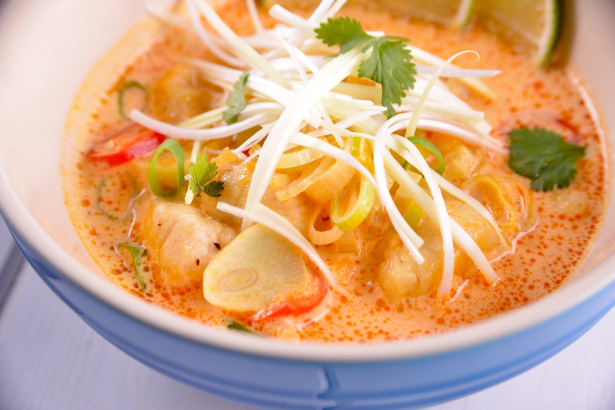 Sopa Thai de Lima y Coco - El Gourmet