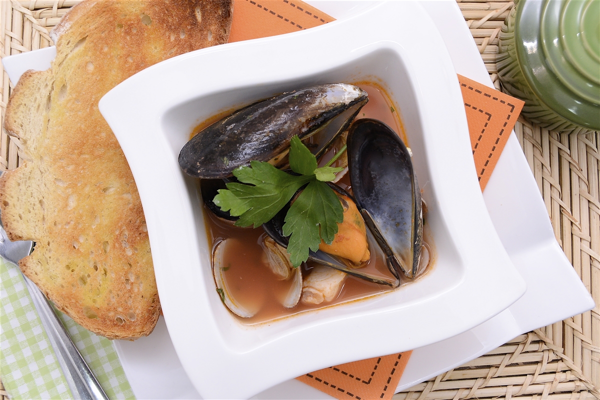Sopa de mariscos - El Gourmet