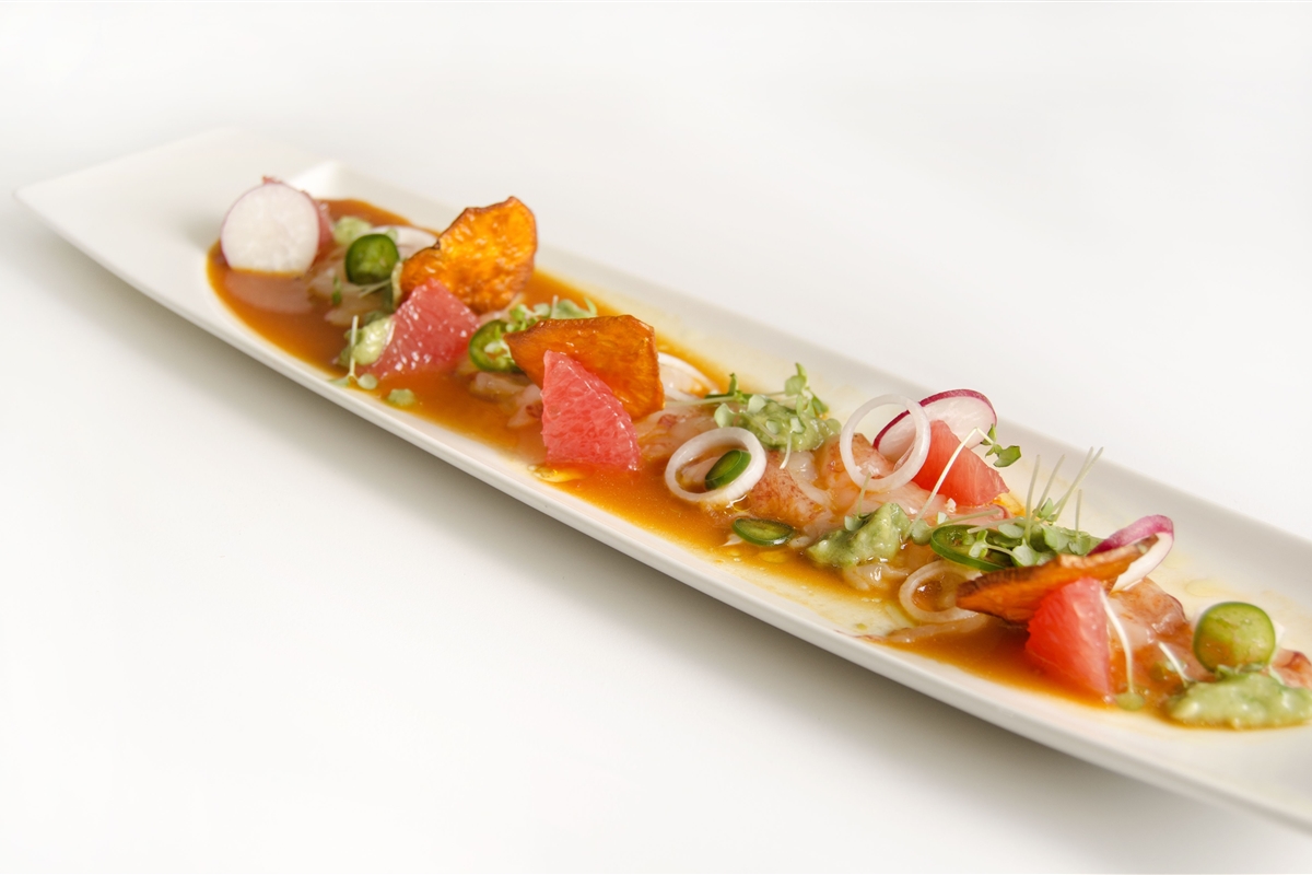 Tiradito de langosta - El Gourmet