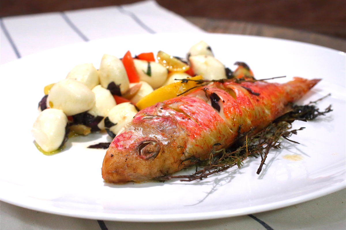 Trillas con Boconccinos de Mozzarella - El Gourmet