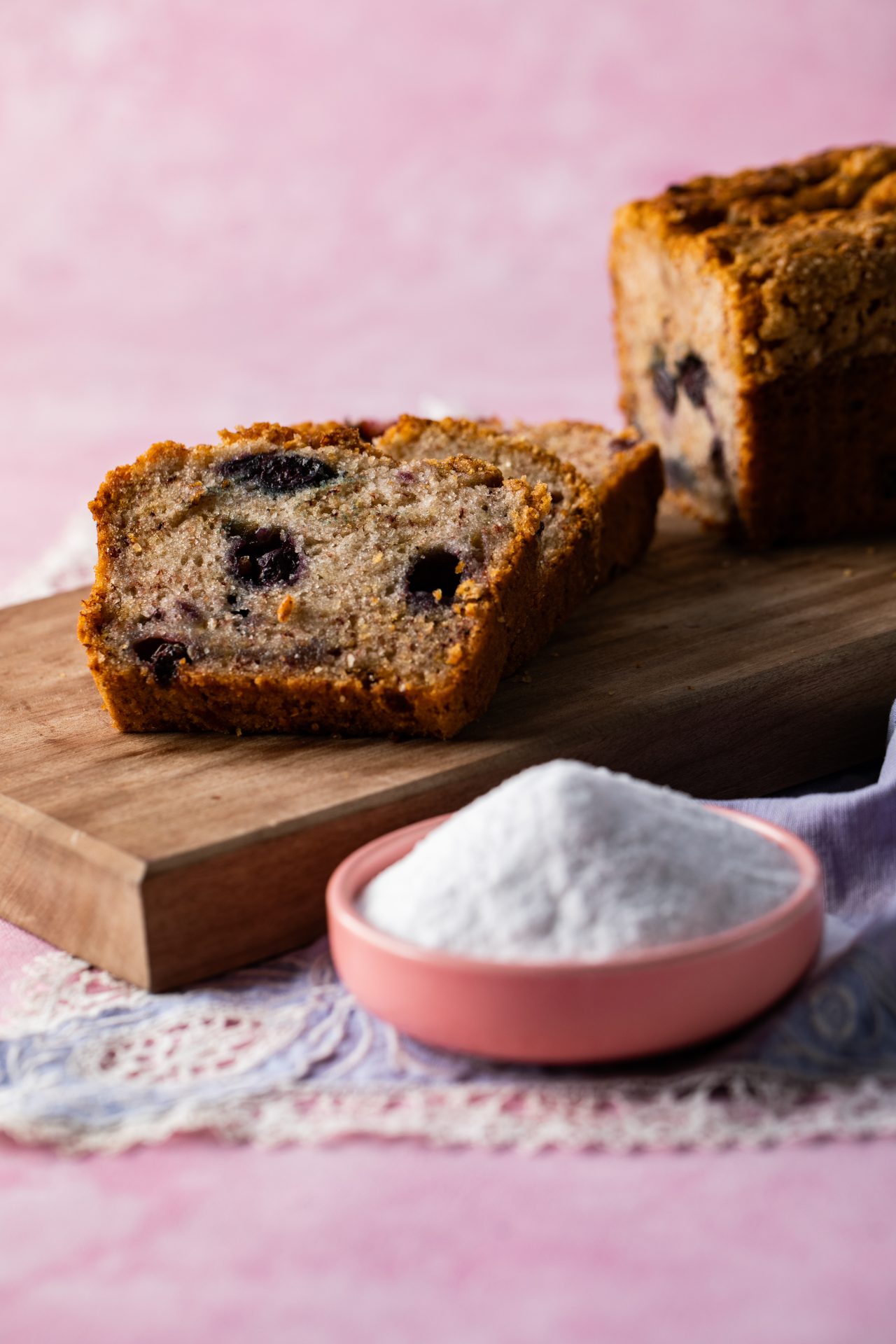 Budín de banana y arándanos - elGourmet